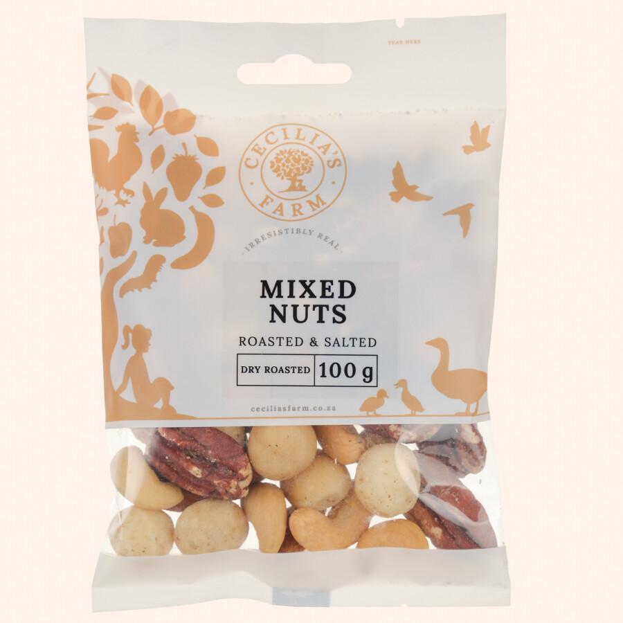 Cecilias Farm | Roasted & Salted Mixed Nuts