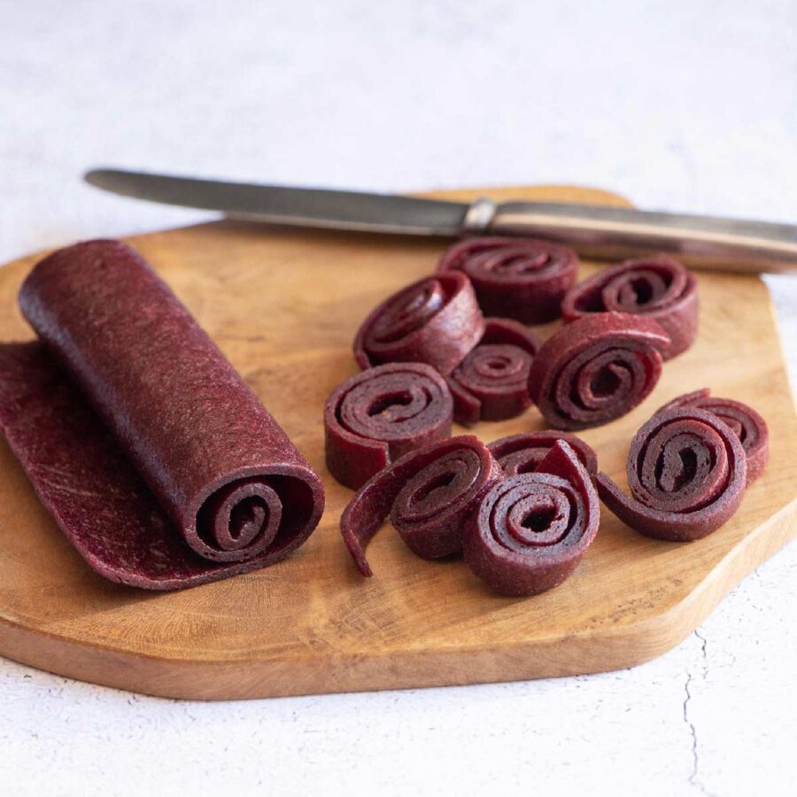 Dried Berry Mix Fruit Roll | Cecilia's Farm