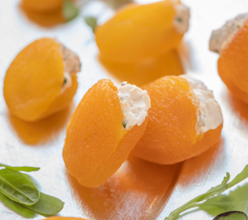 Stuffed Turkish Apricots Recipe - Cecilia's Farm