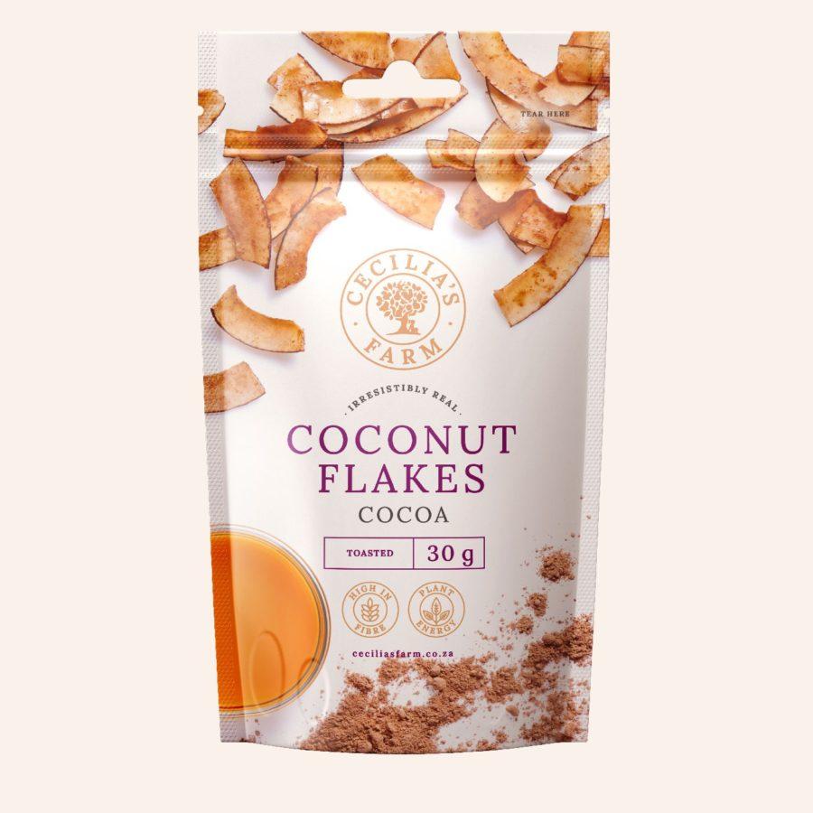 Cocoa Coconut Flakes | Buy Online in South Africa | Cecilia's Farm